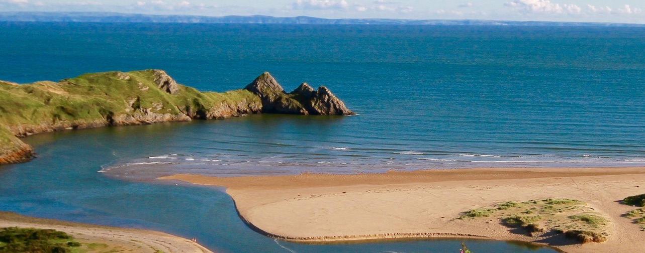 Three Cliffs Bay Holiday Park - Gower Camping